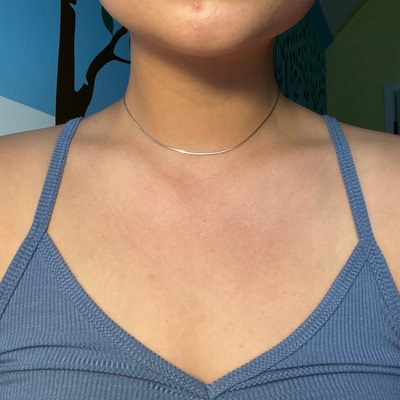 Diamond Cut Snake Chain, 1mm Mirror Snake Chain, Sterling Silver Chain ...