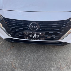 Personalized License Plate, State Shape, Monogrammed, Auto Tag, Car Tag ...