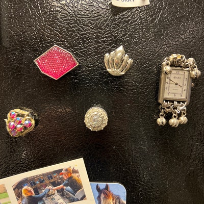 Gorgeous Charming Charlie Mint Green and Clear Rhinestones - Etsy