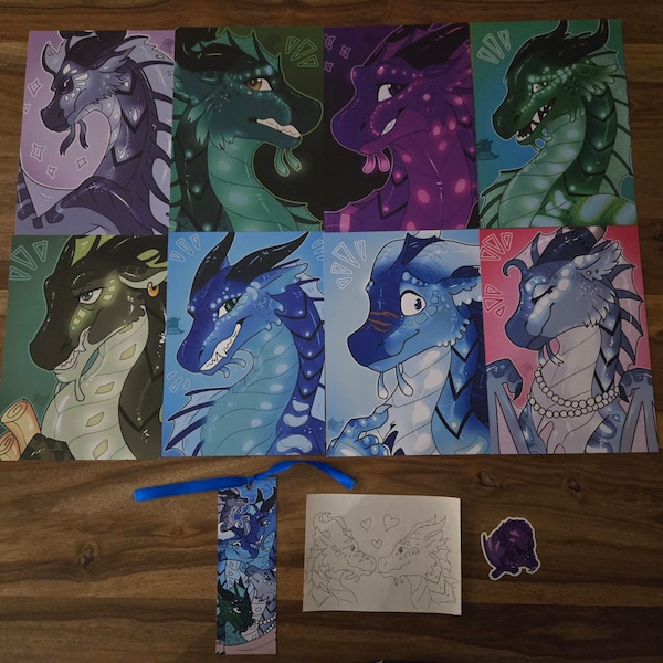 Wof - Darkstalker: Legends Portraits [A5 Prints] - Etsy