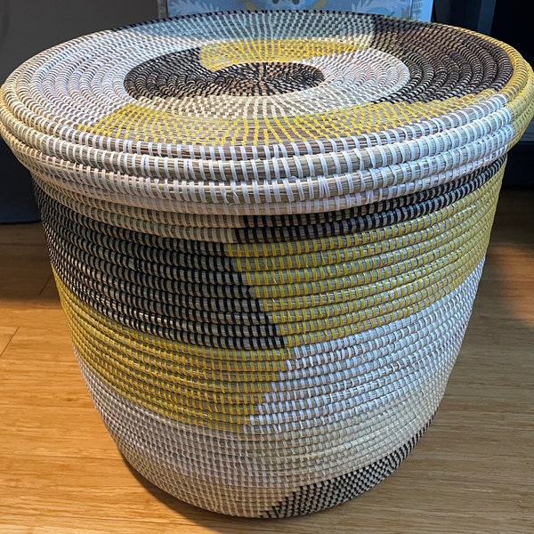 New Thunder and Lightning Hamper, Laundry Basket, Exclusive Decor, Tall ...