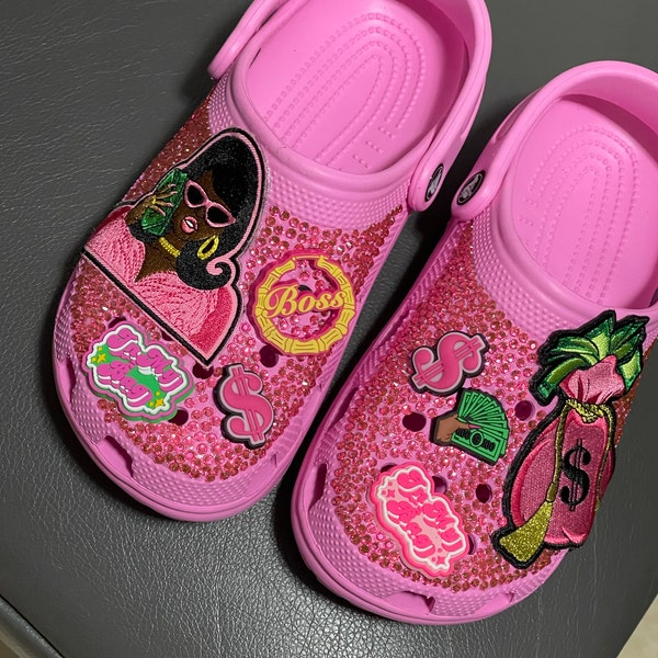 I Get Money Patch 3 1/2 Inch Iron on Patch, Pink Money Bag Patch ...