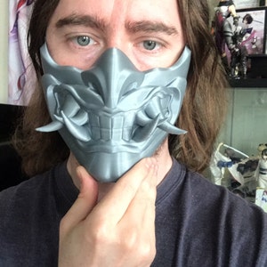 Mortal Kombat Mask. Subzero Samurai 3d Printed. Sub Zero 3d Printed ...