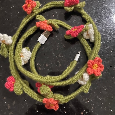 PATTERN Crochet Phone Charger with Video Tutorial, Make Your Own ...