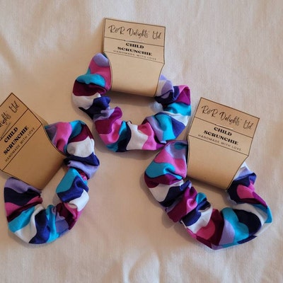 Scrunchie Tag, Scrunchie Tag Template, Scrunchie Tag Svg, Scrunchie ...