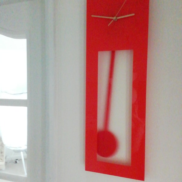 Bluntly Modern Design - Modern Grandfather Pendulum - Wall Clock ...