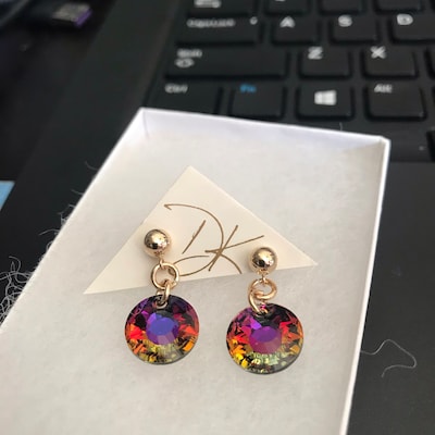 Vintage Inspired Earrings by Diane Kirkup Soft Pink Glass Beads ...