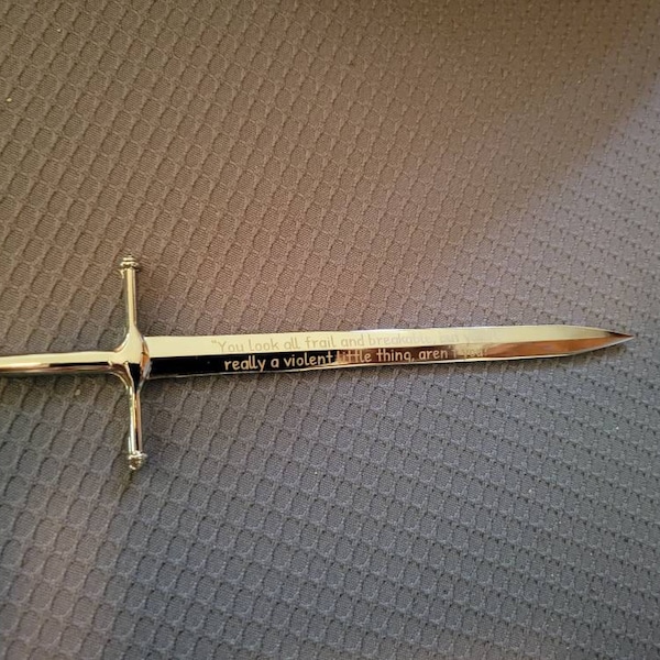 Officially Licensed Fourth Wing Dagger Letter Opener - Etsy