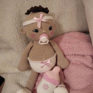 Binky Baby Life Size Baby Boy or Girl Doll Crochet Pattern - Etsy