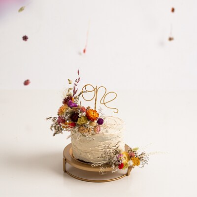 Two One Uno Dos Second Birthday Cake Topper 2nd Birthday Cake Photo ...