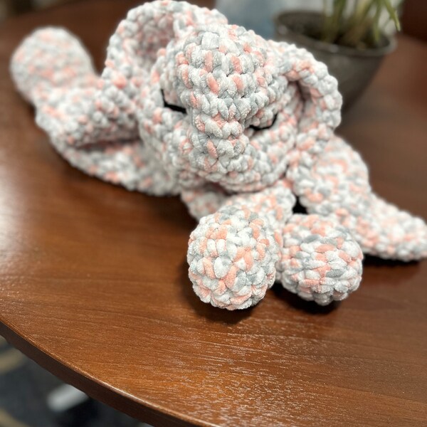 Sleepy Bunny Rag Doll Crochet PATTERN / Pattern Only / Crochet Pattern ...