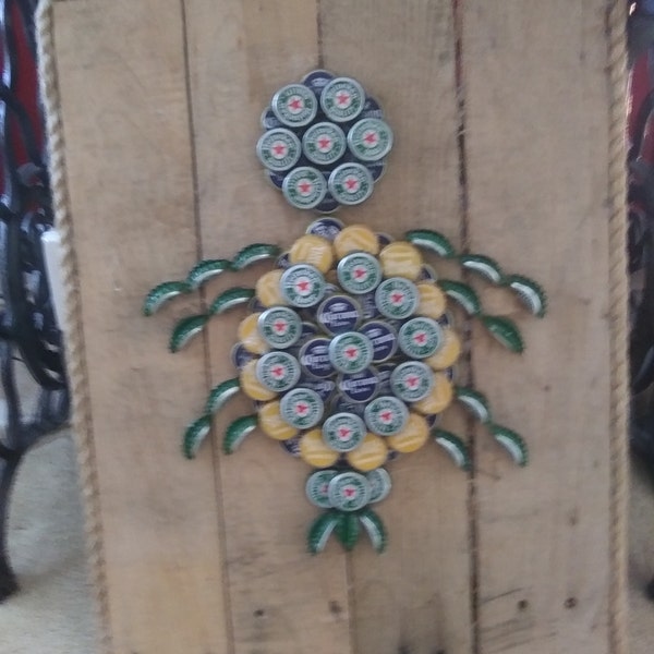 Bottle Cap and Pull Tab Fish - Etsy