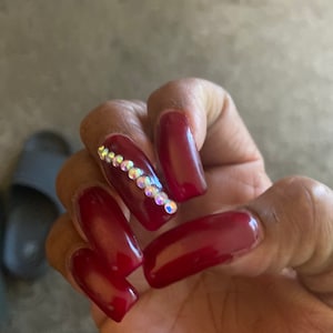 The Flojo Curve 100 Pcs 90s Extra Curve Talon Nail Tips Full Well Taper ...