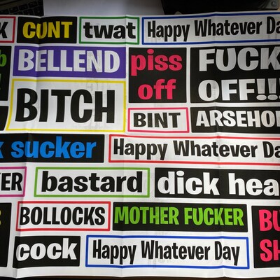 Inappropriately Funny Rude Offensive Swear Words Cunt Gift - Etsy