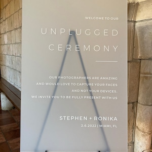 Large 65 Black Metal Easel Stand, Wedding Sign Tripod Stand ...