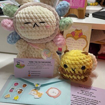 MADE TO ORDER Crochet Dino / Big and Little Dino / Handmade - Etsy