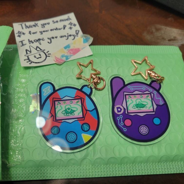 Turtle Virtual Pets / / 2.5 Inch Keychain - Etsy