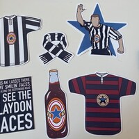 Oasis Inspired Sticker Pack (6pcs) - Unofficial Merchandise, Liam ...