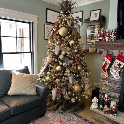 Pheasant Feather Deer Antler Tree Topper - Etsy