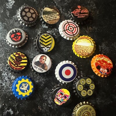 Wizard Pressed Penny Pins 8 Pin Set - Etsy