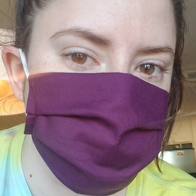 Lilac, Pansy, Dahlia, Plum, Magenta Solid Color Prints. KONA Cotton ...