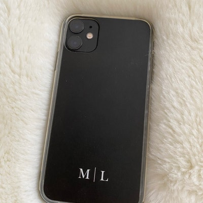 Stripes Phone Case Custom Initial iPhone 15 Monogram iPhone - Etsy