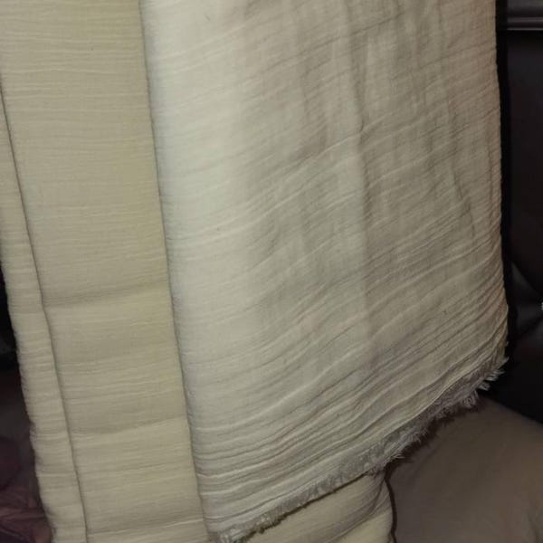 White 59/60" Wide 100% Polyester Wrinkle Free Stretch Double Knit Scuba ...