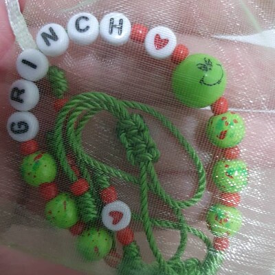 Grinch Bracelets Christmas Bracelets Grinch Jewelry Christmas Gift ...