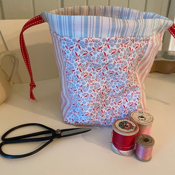 Handy Drawstring Pouch PDF Sewing Pattern (available in 3 Sizes); Gift ...