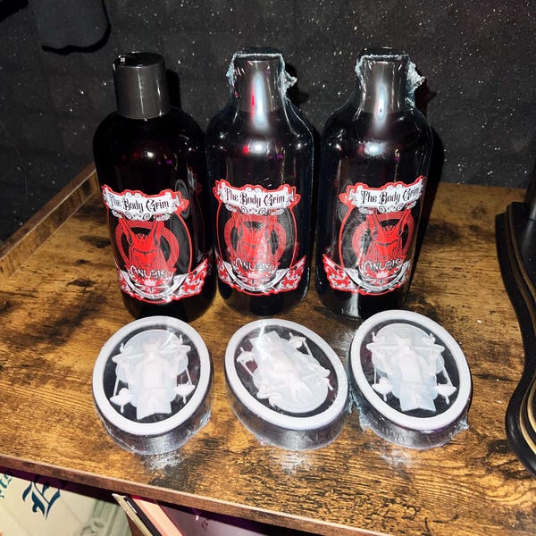 Monster Body Wash | 16 Oz Gothic Body Wash for Men | Mahogany, Teak ...