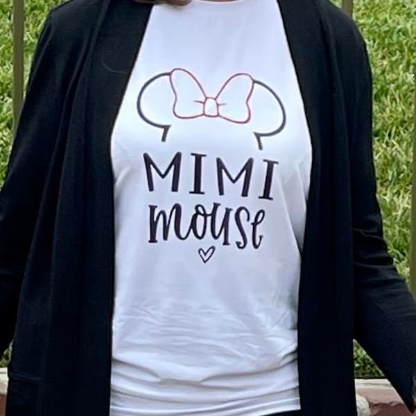 Mimi Mouse DIGITAL DOWNLOAD Svg, Dxf, Png, Pdf - Etsy