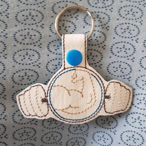 Rifle Bullet Keyfob Embroidery Design File 4x4 hoop No Font | Etsy