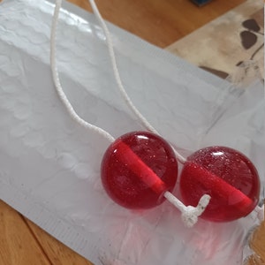 Knockers, Clackers, Click Clacks, Klacker, Solid Black, Balls on String ...