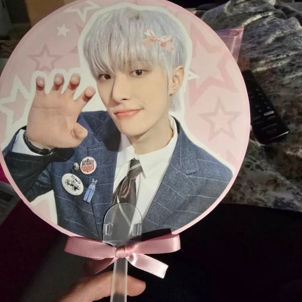 Ateez Fanmade Bow Medium Pickets | Kpop Concert Picket - Etsy