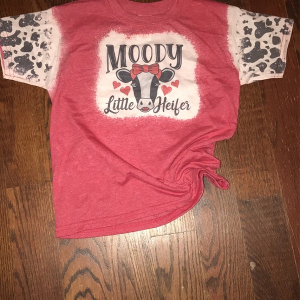 Distressed Cow Print Sublimation Patches PNG | Instant Download ...