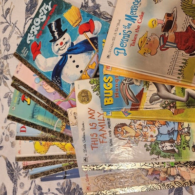Cookie Monster and the Cookie Tree, Vintage Little Golden Children's ...
