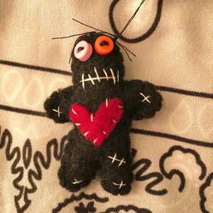Mini Voodoo Dolls-tiny Voo Doo Dolls-halloween Decor-primitive-zombie ...