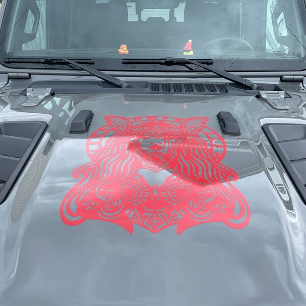 Shieldmaiden, Valkyrie, Viking Warrior Freya Vinyl Decal for Car Truck ...