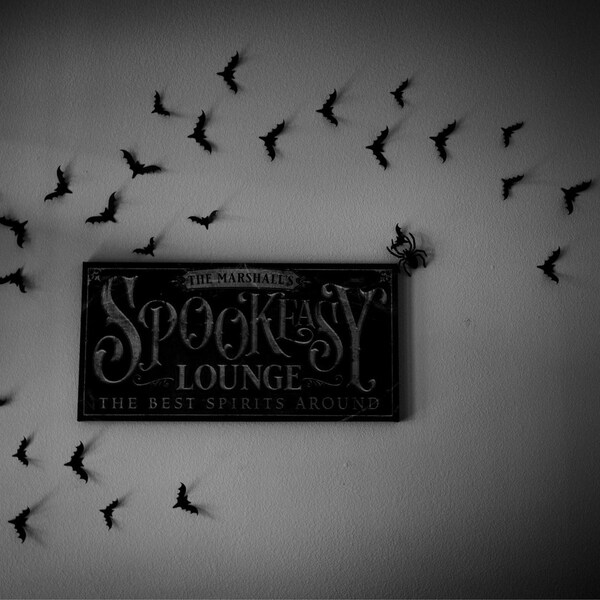 Halloween Sign Spookeasy Lounge – Personalized Home Wall Decor, Creepy ...