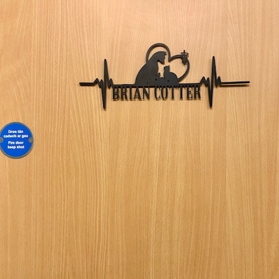 Veterinarian Doctor Metal Sign, Veterinary Gift, Personalized Vet Gift ...