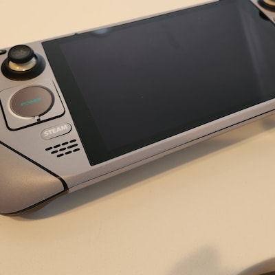 PS1 Inspired Steam Deck Skin, Classic Retro Gaming Grey Steamdeck Decal ...