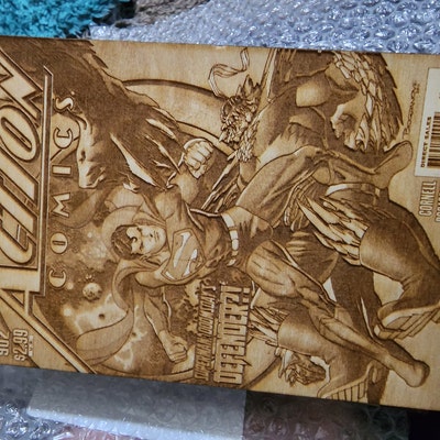 Marvel X-men Laser Engraved Comic Book Cover Art Set of 4 - Etsy