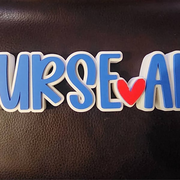 Personalized Desk Name Plate, Nurse Name Sign, RN Name Plate, Medical ...