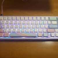 Strawberry Mochi Daifuku Keycap Set 129 Piece Cherry Profile PBT Subdye ...