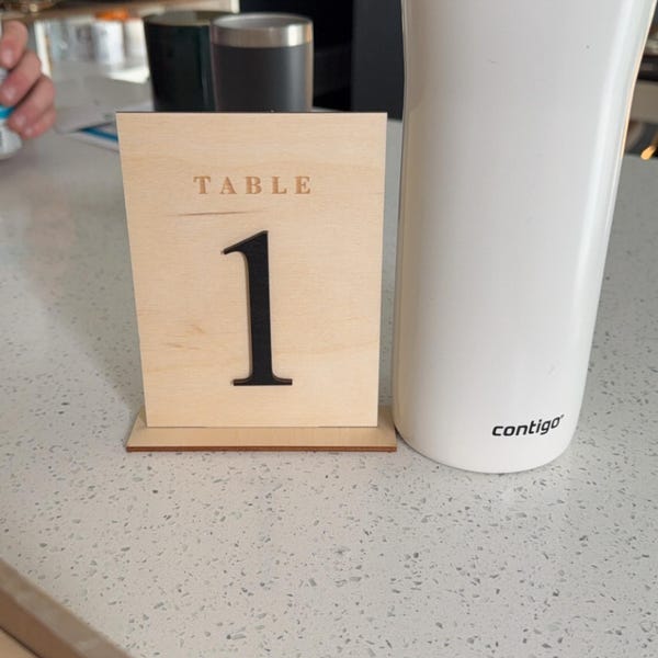 Wedding Table Number - Wedding Table Decor, Rustic Country Wedding ...