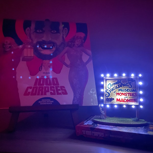 Captain Spaulding's Museum of Monsters and Madmen LED Billboard Sign ...