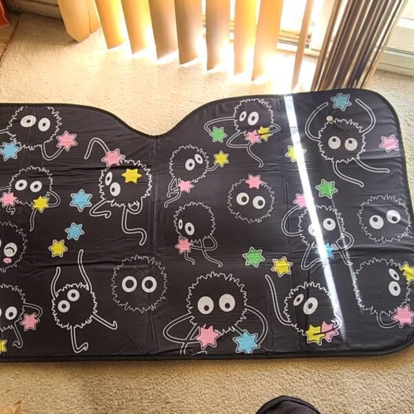 Soot Sprite License Plate Frame Spirited Away Studio Ghibli Fanart ...