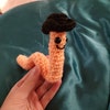 Worm in a Cowboy Hat Amigurumi Pattern PDF - Bug - Stampede - Insect ...