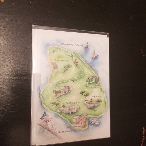 Custom Property Map- Home and Yard Map- Watercolor Heirloom Map ...