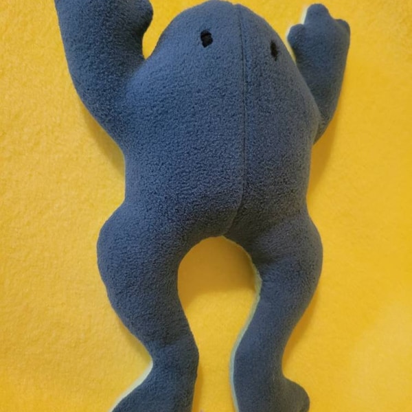 Beanbag Frog Sewing Pattern: Easy DIY Stuffed Animal (PDF Download) - 2 ...